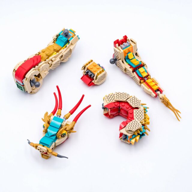Review LEGO Chinese New Year 80112 Auspicious Dragon - HelloBricks
