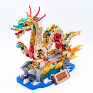 Review LEGO Chinese New Year 80112 Auspicious Dragon - HelloBricks