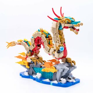 Review LEGO Chinese New Year 80112 Auspicious Dragon - HelloBricks