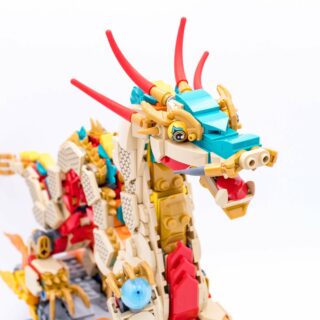 Review LEGO Chinese New Year 80112 Auspicious Dragon - HelloBricks