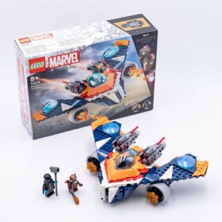 Review LEGO Marvel 76278 Rocket's Warbird vs. Ronan - HelloBricks