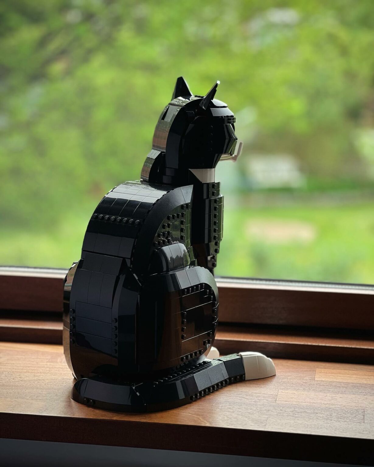 Review LEGO Ideas 21349 Tuxedo Cat - HelloBricks
