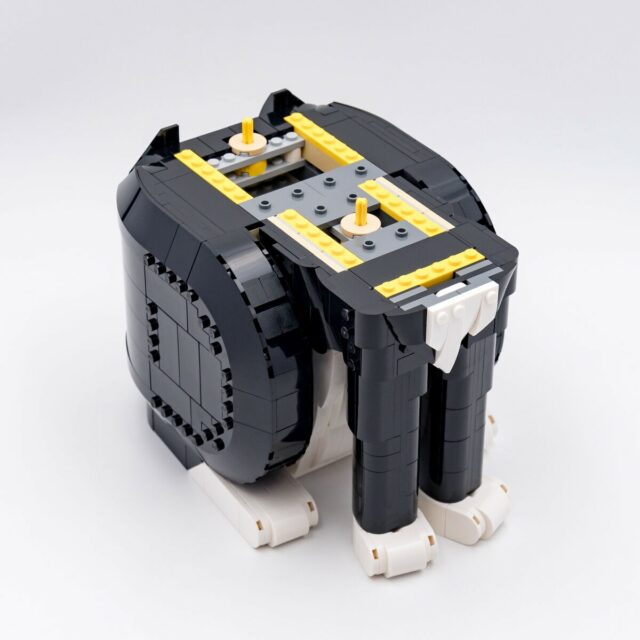 Review LEGO Ideas 21349 Tuxedo Cat - HelloBricks