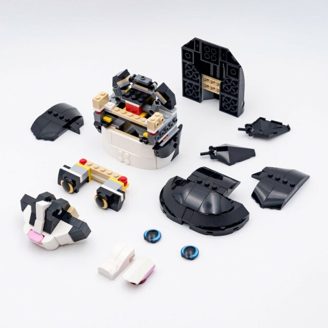 Review LEGO Ideas 21349 Tuxedo Cat - HelloBricks