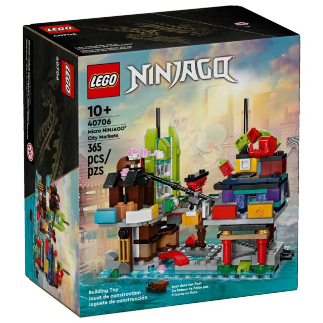 LEGO Insiders : les sets 40705 Micro Ninjago City Gardens et 40706 ...
