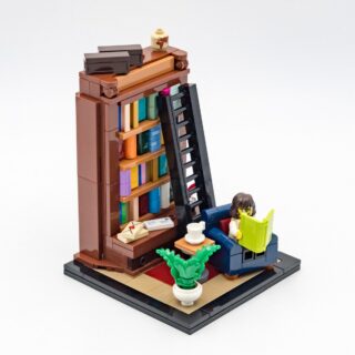 Review LEGO Ideas 40698 Books Are My Passion - HelloBricks