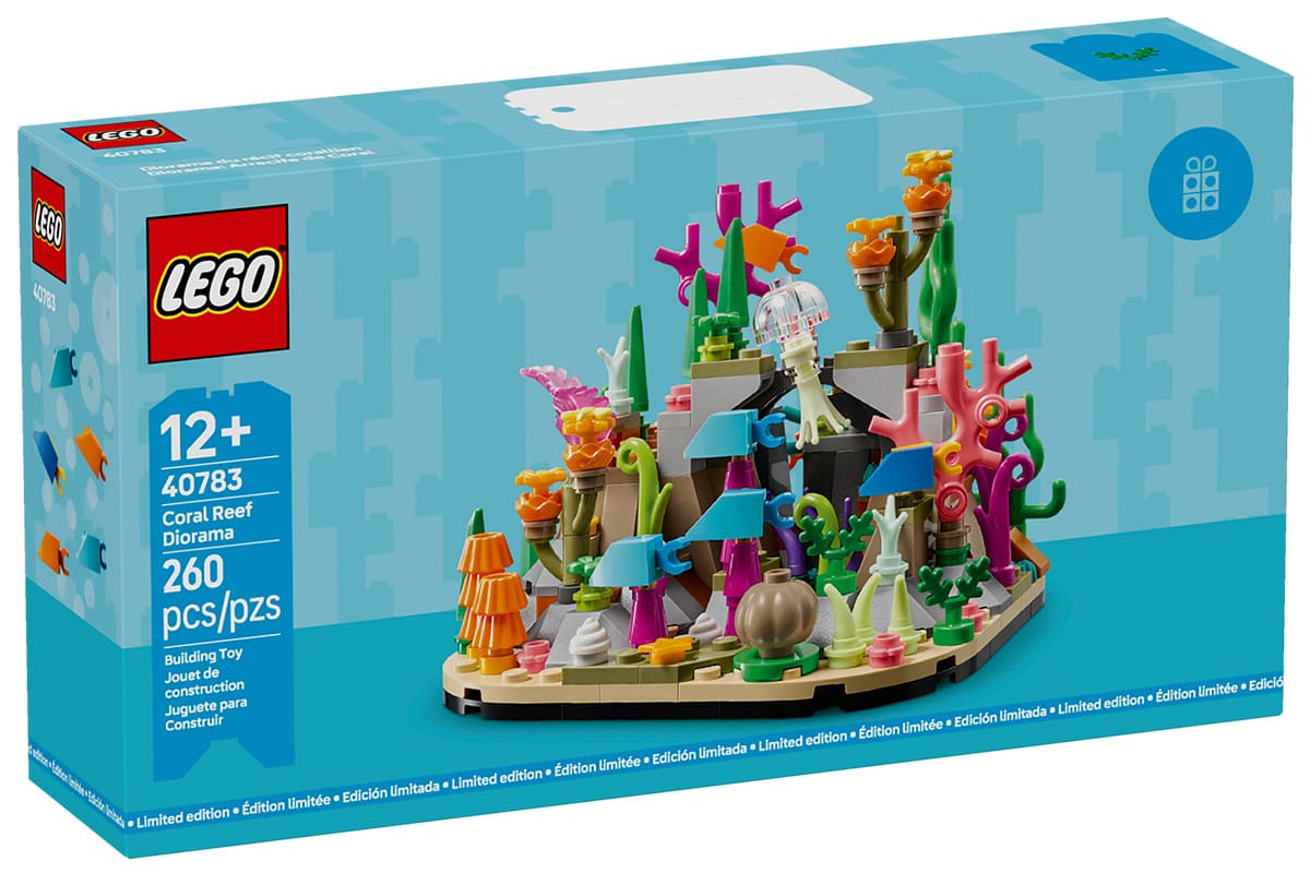 Chez LEGO : le cadeau 40783 Coral Reef Diorama maintenant offert ...