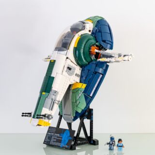Review LEGO Star Wars 75409 Jango Fett's Firespray-Class Starship UCS ...
