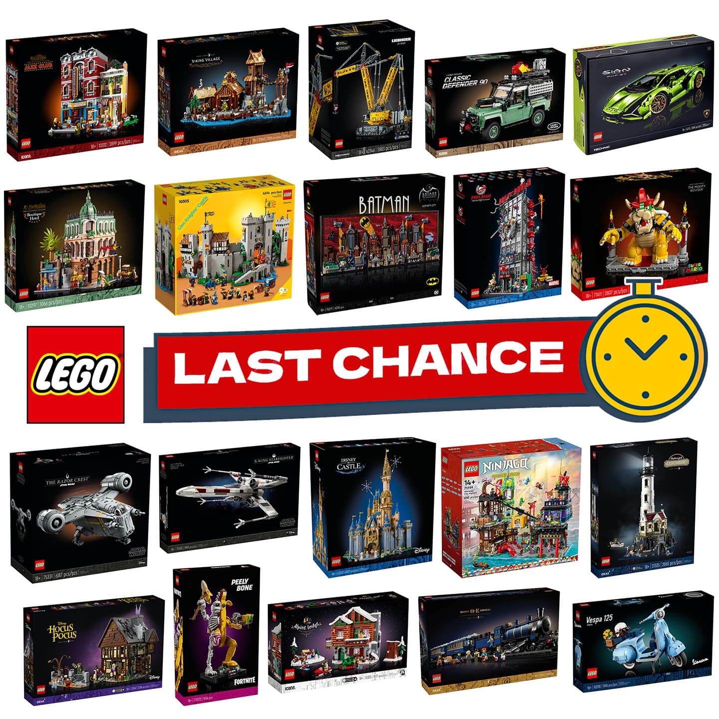 Sets LEGO bientôt retirés : plus de 300 références vont bientôt ...